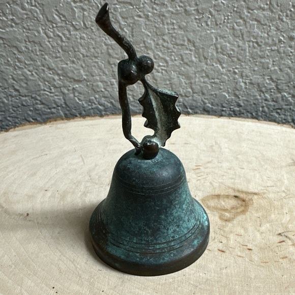 Hungary | Art | Antique Hungary Hungarian Brass Whimsical Bell With ...